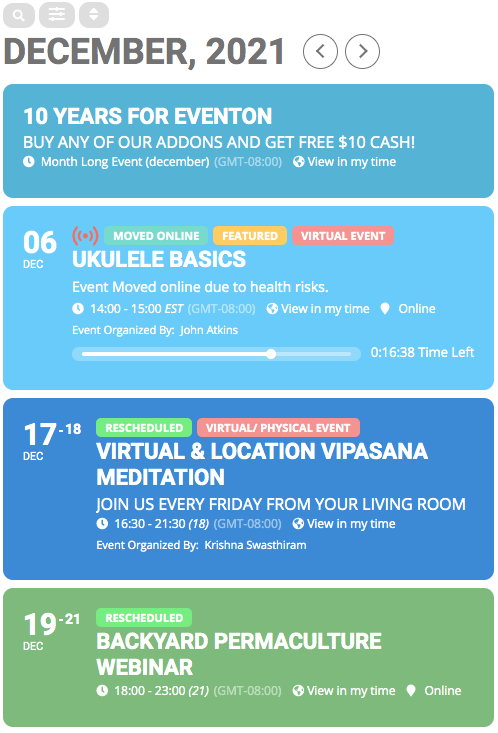 EventON - WordPress Event Calendar - EventON