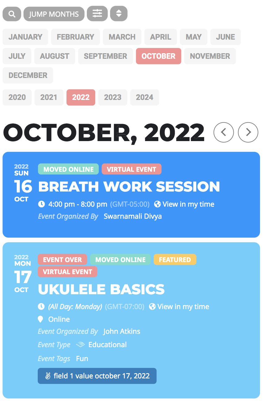 EventON - WordPress Event Calendar - EventON