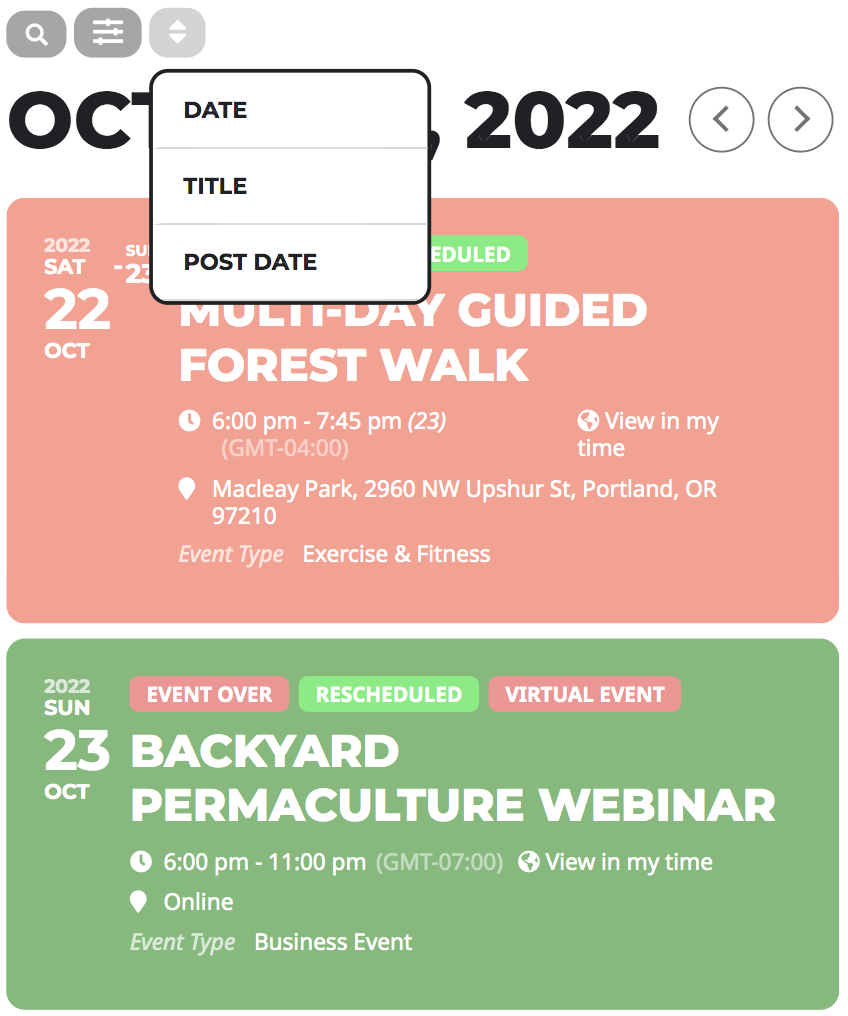 EventON - WordPress Event Calendar - EventON