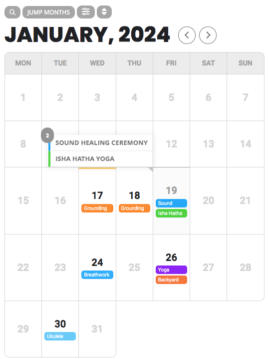 Full Cal - EventON - EventON