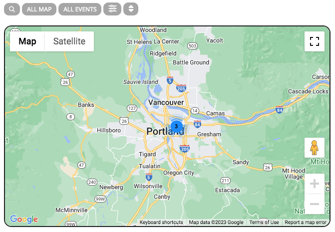 Events Map - EventON - EventON