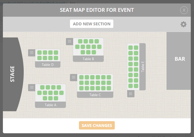 How to set up seat layout map from admin side - Documentation